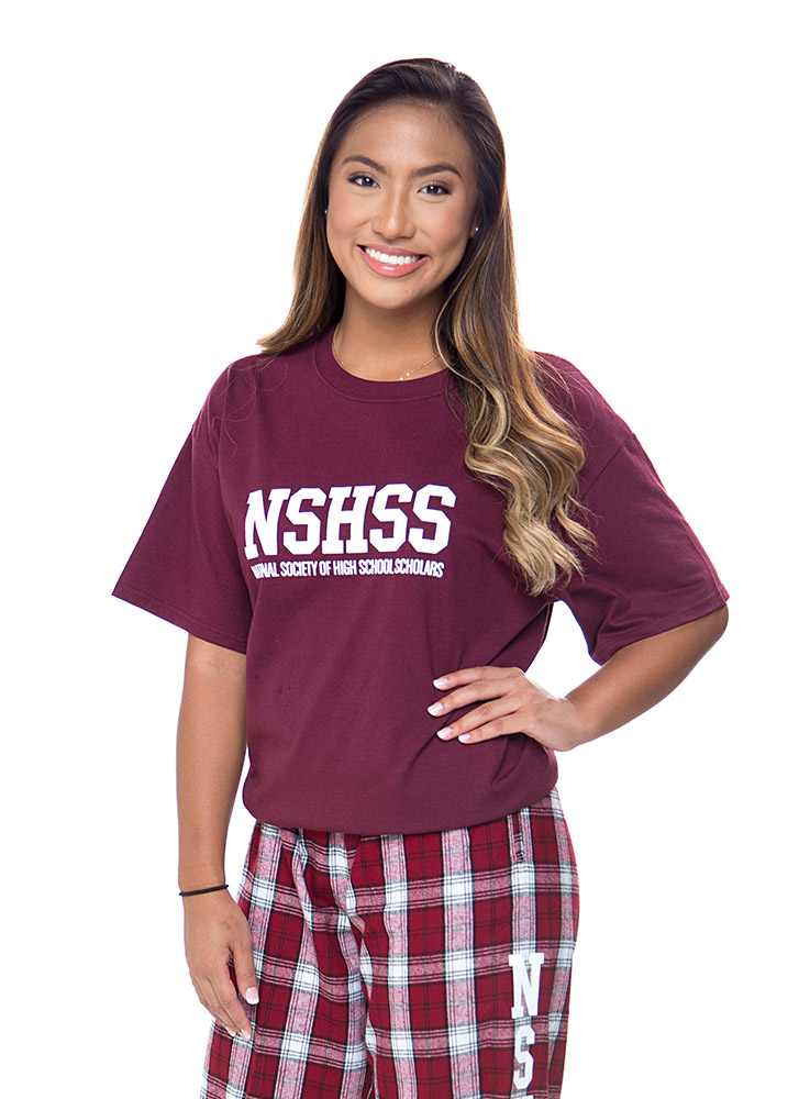 NSHSS Member Store- Classic Burgundy T-shirt