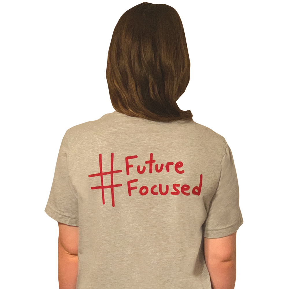 NSHSS Member Store- #Future Focused V-Neck T-shirt